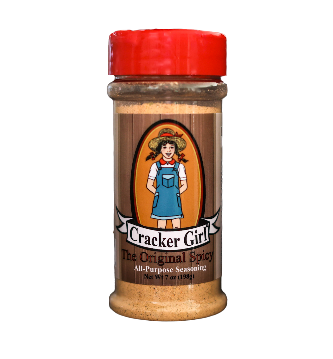 Small Cracker Girl Spicy Seasoning 7 oz – Cracker Seasonings